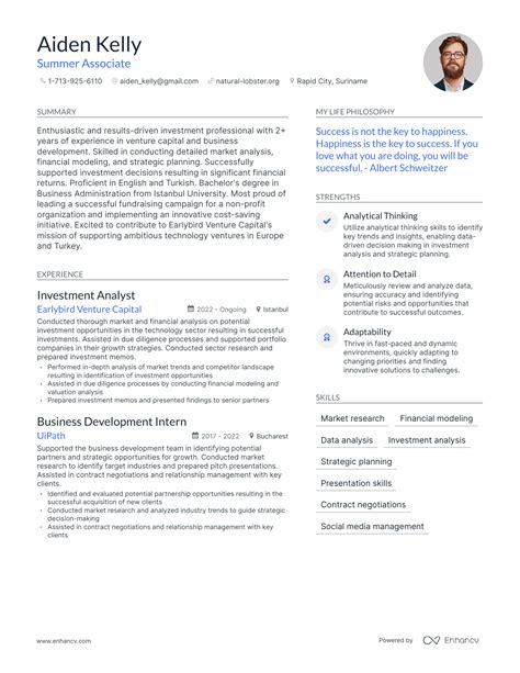 Process Analyst Sample Resume