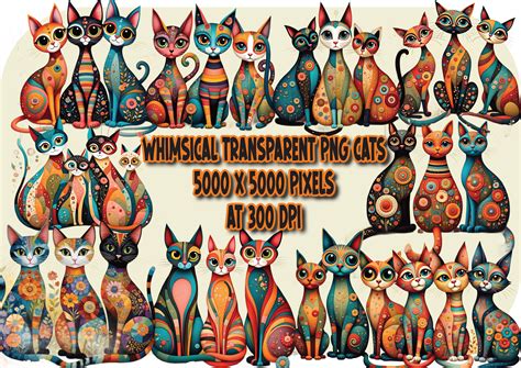 Mystic Whiskers Kaleidoscope Feline Art Graphic By Annies Ai Art