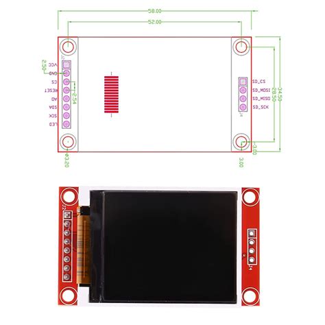 18 Inch Tft Lcd Module 128x160 St7735 Controllerstech®