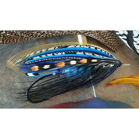 Fly Tying Colorful Salmon Flies Collection