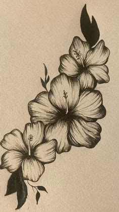 Flowers Drawing Aesthetic