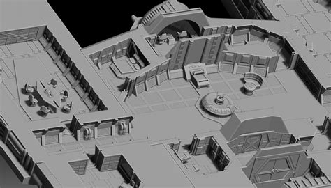 Old Dark Fury Interceptor With Interior 3d Model 3d Printable Cgtrader