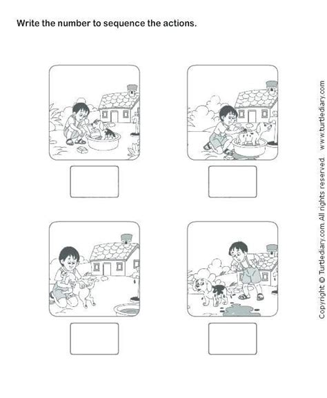 5th Grade Sequencing Skill Worksheets