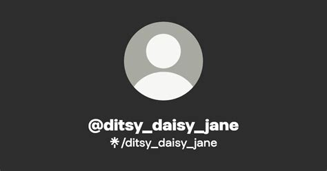 Ditsydaisyjane Find Ditsydaisyjane Onlyfans Linktree