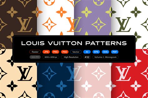 Louis Vuitton Patterns Vol 1 Monogram By Itsfarahbakhsh On Deviantart