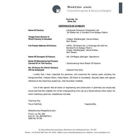 Structural Stability Certification In Nagpur Becquerel Industries