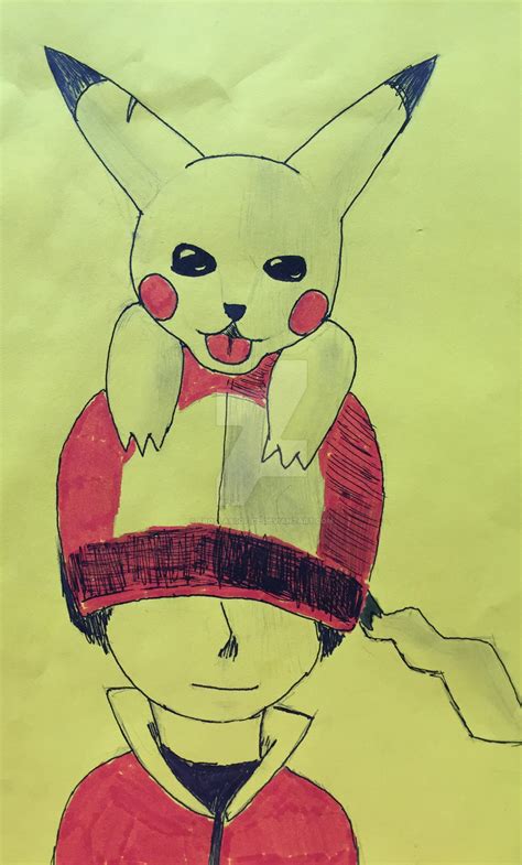 Red Pikachu By Froslassofice On Deviantart