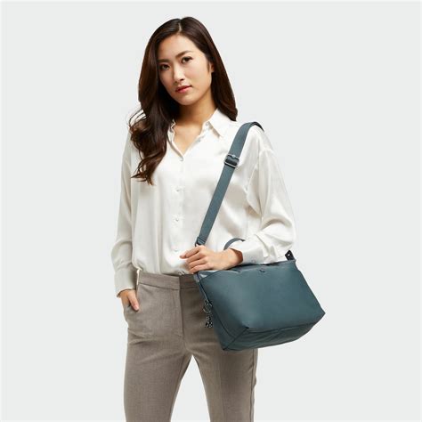 Kipling Kala Mini Tote With Detachable Strap Natural Slate Bl David Viggers Ltd Classic
