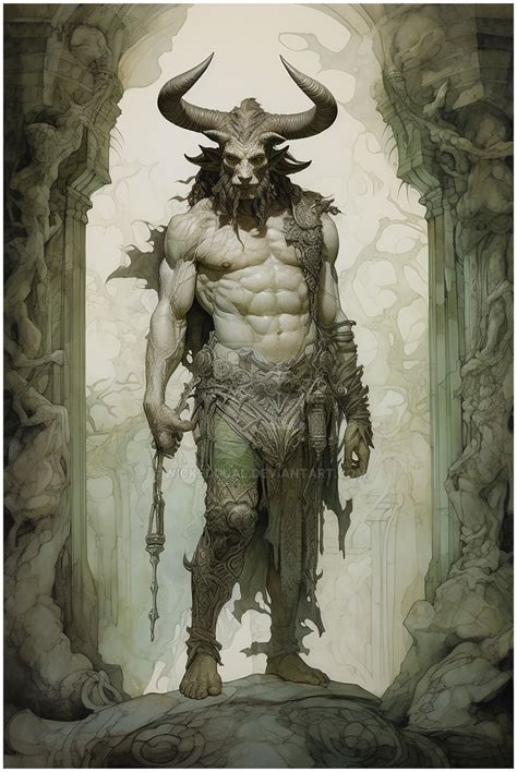 The Minotaur By Wickeddual On Deviantart The Minotaur By Wickeddual On Deviantart