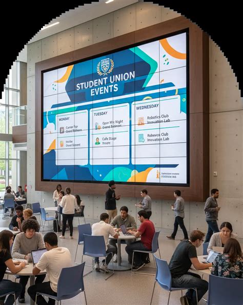 Digital Signage For Universities And Campuses Stream Usa