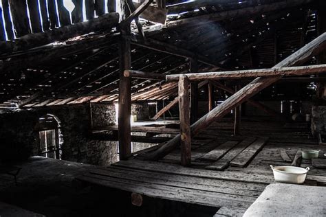 Premium Photo View Of Built Structure At Night