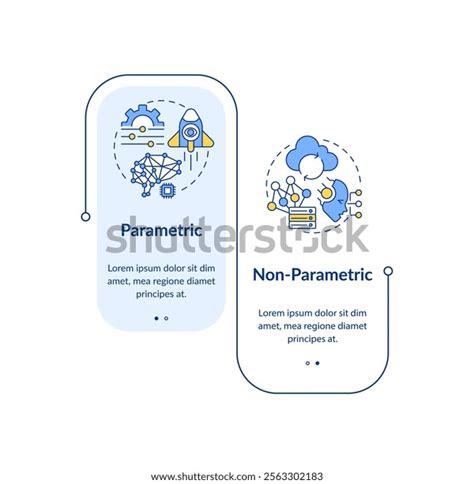 Approaches Statistical Analysis Rectangle Infographic Vector Stock