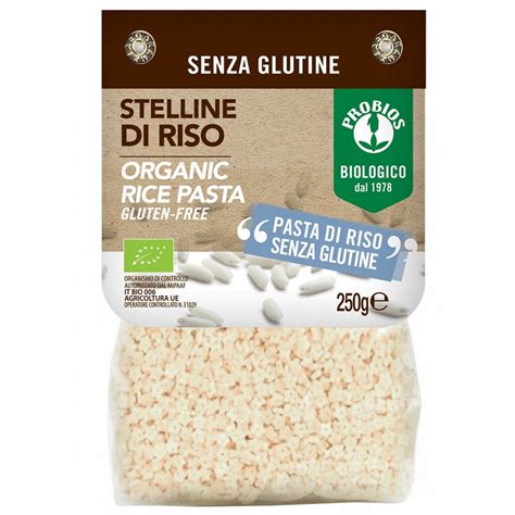 Paste Stellini Bio Din Orez Fara Gluten 250 G Probios Farmacia Tei Online