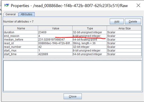 the labels in the end reason data type get lost when using compress