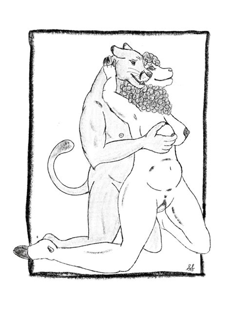 Rule 34 Animal Genitalia Animal Pussy Anthro Bovid Breast Grab Breast