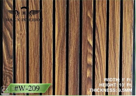 Pvc Fluted Panel At ₹ 650 Piece Polyvinyl Chloride Panel In Noida