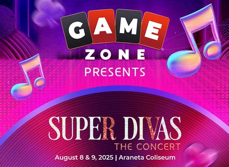 Gamezone Presents Super Divas The Concert Tech Pilipinas