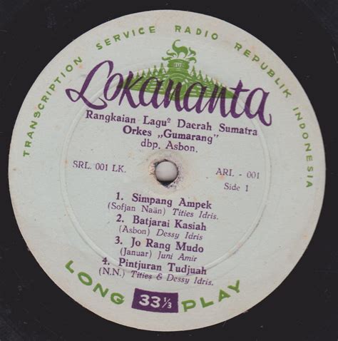 Madrotter Treasure Hunt Orkes Gumarang Rangkaian Lagu Daerah Sumatera