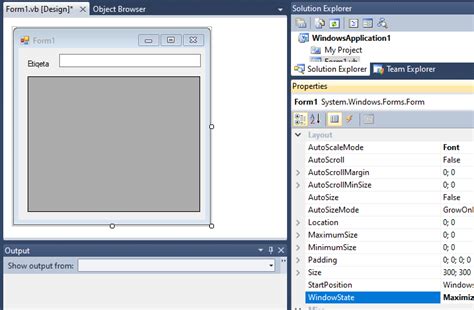 Visual Basic NET Acoplar un formulario a la resolución de la pantalla