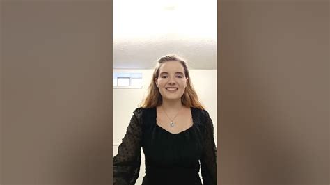 Kristen Hellstrom Nauvoo Audition Youtube