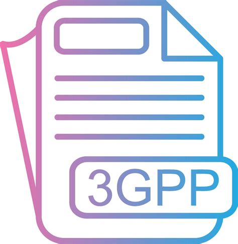 3gpp Modern Interface Badge 63124535 Vector Art At Vecteezy