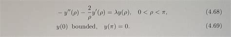 Solved 1 Show That The Eigenvalue Problem 468−469 Has