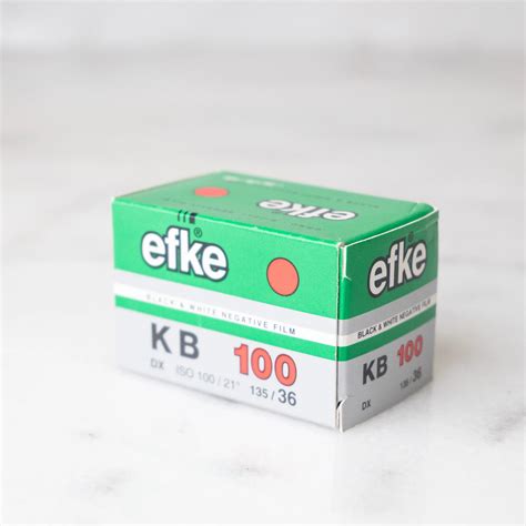 Fotokemika Efke Kb 100 Iso 35mm Black And White Negative Film One