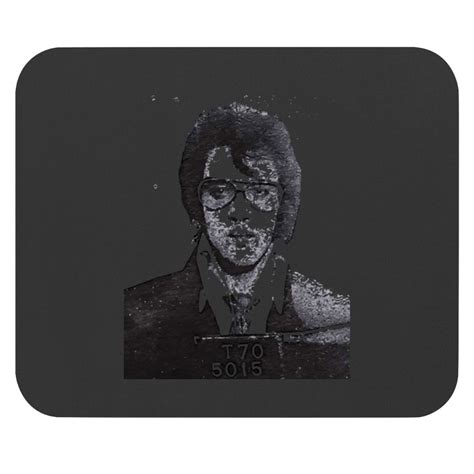 Vintage Mugshot Elvis Mouse Pads Sold By Cosmosully Sku 142651483 55 Off Printerval