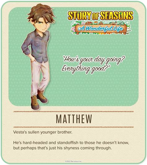 See Story Of Seasons A Wonderful Life Remake Bachelors Bachelorettes