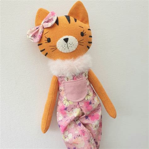 Kitten Doll Sewing Pattern Digital Pdf Doll Sewing Pattern Etsy Canada