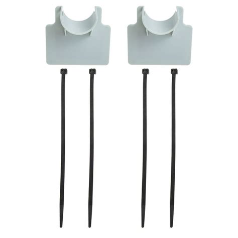 2 Sets Pool Hose Holder Pools Inflatable Wire Ties Curtain Rod Bracket