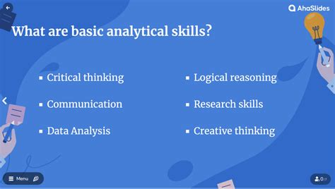 Analytical Skills Example
