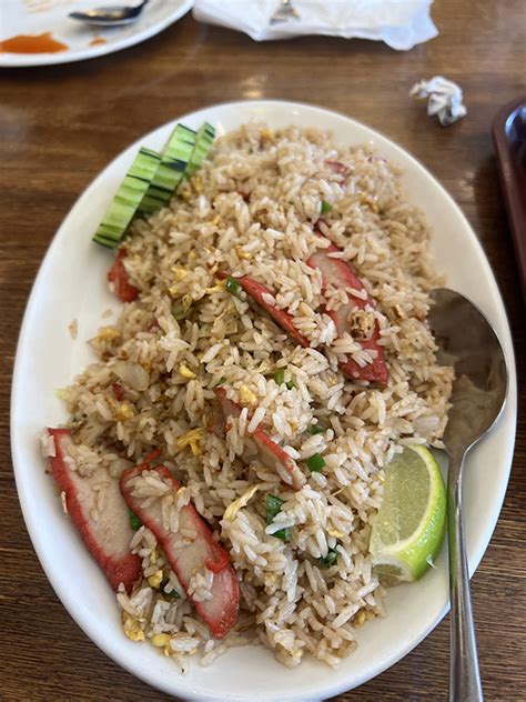 Krungthep Thai Moo Daeng Fried Rice My Annoying Opinions