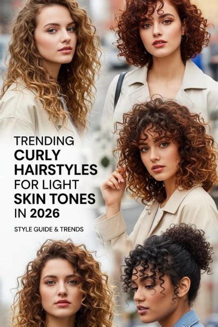 Curly Hair For Light Skin Tones Style Guide And Trends