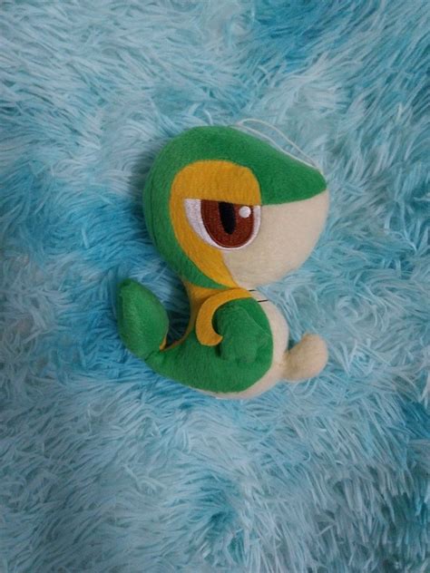 Pokemon Snivy Plush Toy Plushie Hobbies And Toys Toys And Games On Carousell