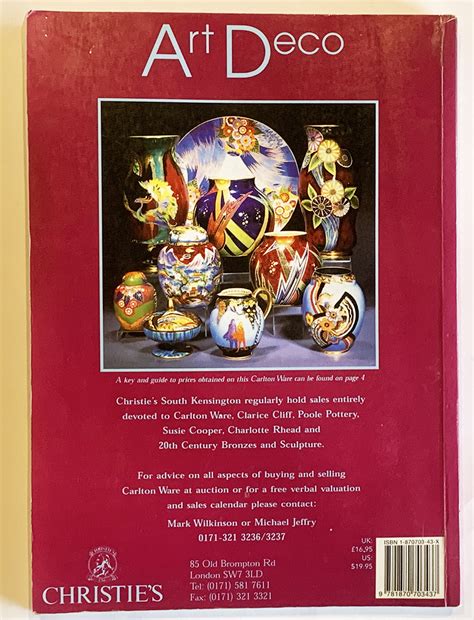 Book Collecting Carlton Ware By David Serpell Artedeco Online