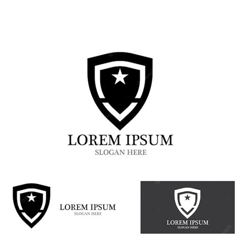 Premium Vector Shield Protection Logo Vector Illustration
