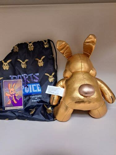 Golden Bonnie Hex Five Nights At Freddys Parts Service Limited Edition