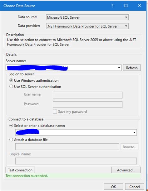 Connect To Database Unable To Find The Requested Net Framework Data
