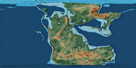 Pdf Scotese Cr 2013 Map Folio 46 Middle Triassic 2329 Ma Ladinian Paleomap
