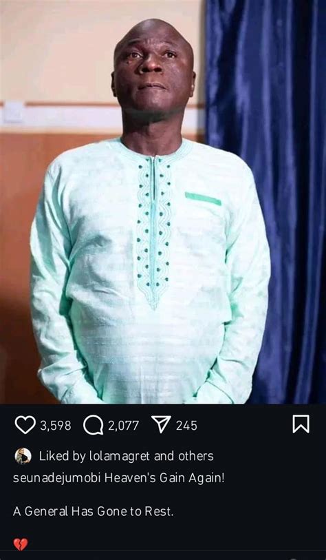 Mount Zion Veteran Actor Moses Korede Baba Gbenro Is Dead Hotjist