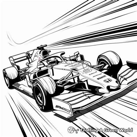 F1 Coloring Pages Free And Printable