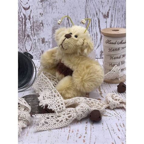 Bärino Bär Biene Barry 9 Cm Künstlerbär