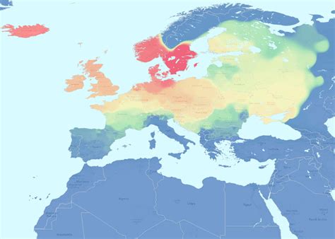 Closest Ethnicities To Swedes Genetic Similarity Heatmap Rancestrydna