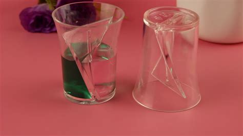 Twisted Split Shot Glasses Reusable Clear Plastic Shot Glasses Buy