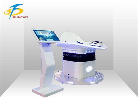 Black And Blue 360 Degree View Virtual Reality Slide 9d Vr Experience