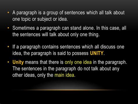 What Is A Paragraph What Is A Paragraph A Paragraph Is A Group Of