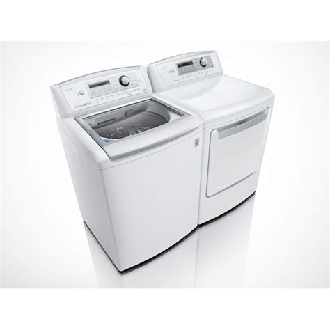 Lg 49 Cu Ft High Efficiency Impeller Top Load Washer White Energy