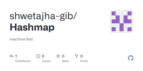 github shwetajha gib hashmap machine test