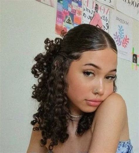 Baddie Curly Hairstyles Ideas Curly Hair Styles Naturally Mixed